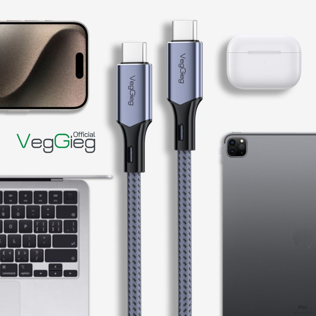 Type-C 100W fast charging cable - V-M002C - VegGieg